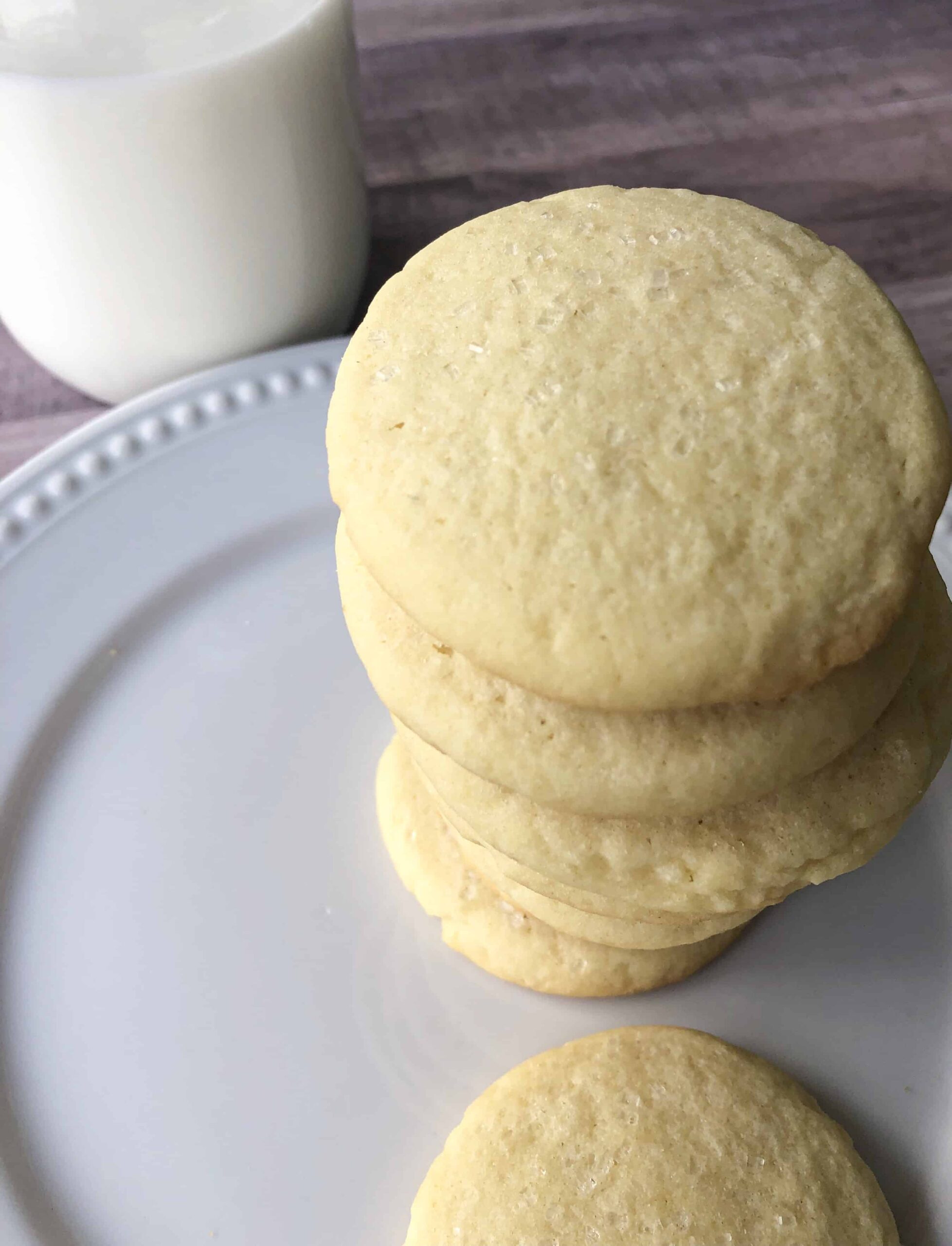 Soft & Chewy No Roll Sugar Cookies Recipe {Make Ahead}
