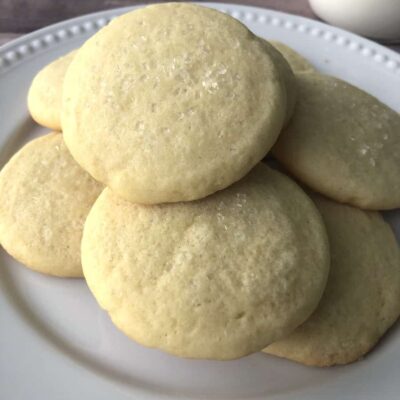 Soft & Chewy No Roll Sugar Cookies Recipe {Make Ahead}