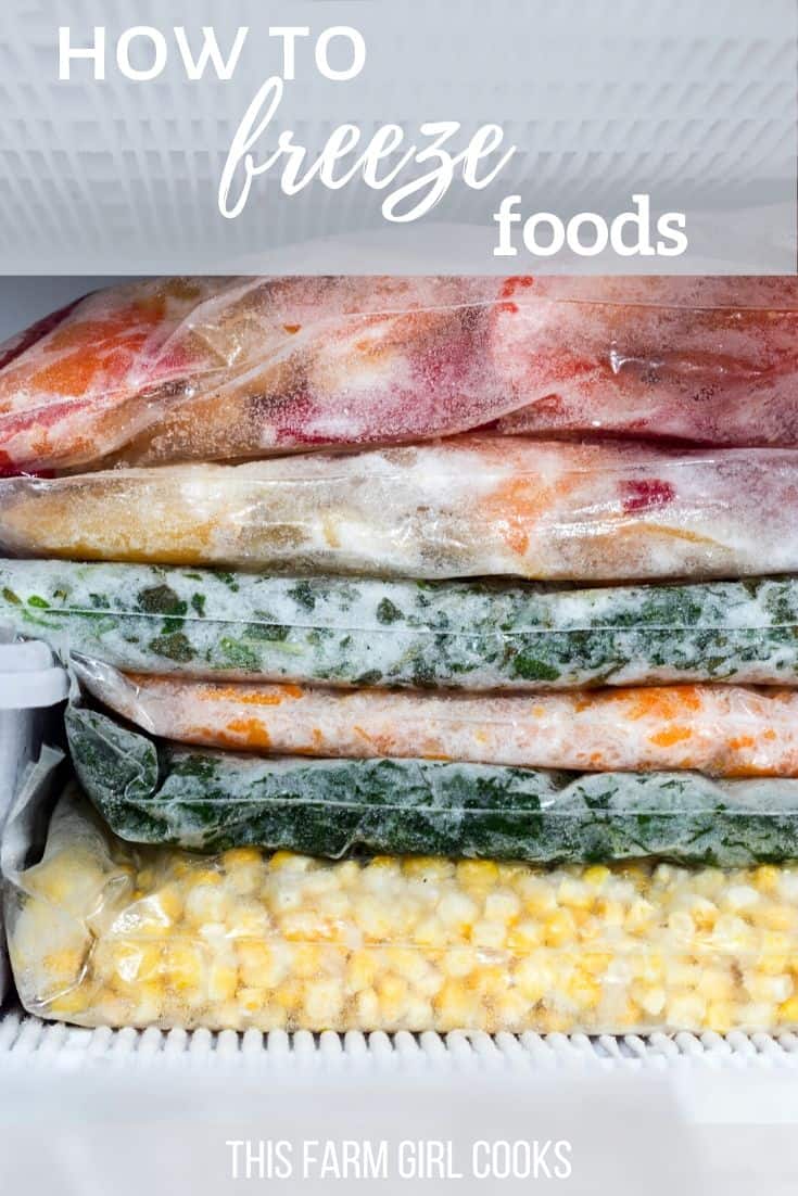Lots of Foods You Can Freeze | Freezer Friendly Foods