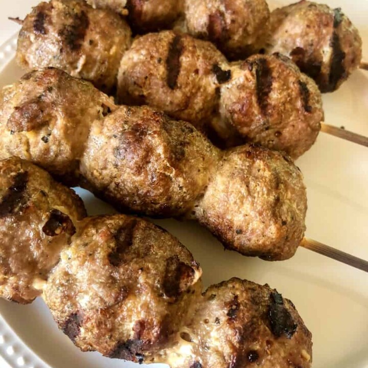 Summertime Grilled Meatballs