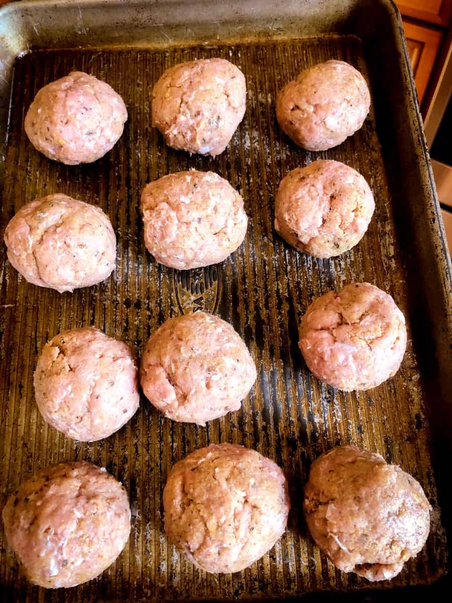 Summertime Grilled Meatballs