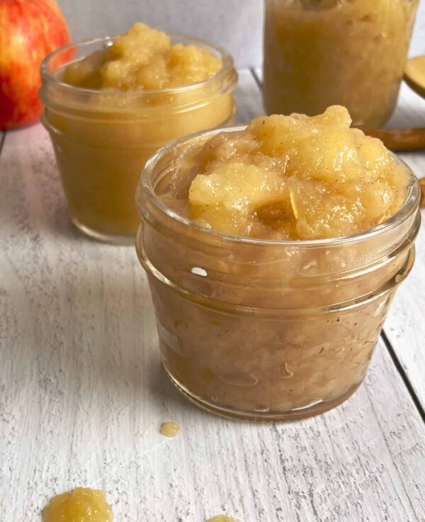 Spiced Pear Applesauce (Instant Pot and Slow Cooker Recipe)