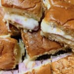 Funeral Sandwiches Recipe (Hot Ham and Cheese Sliders)
