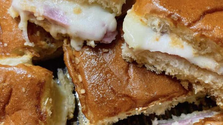 Funeral Sandwiches Recipe (Hot Ham and Cheese Sliders)