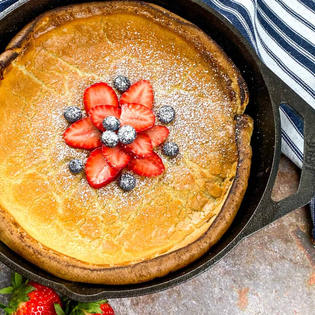 German Dutch Baby Pancake