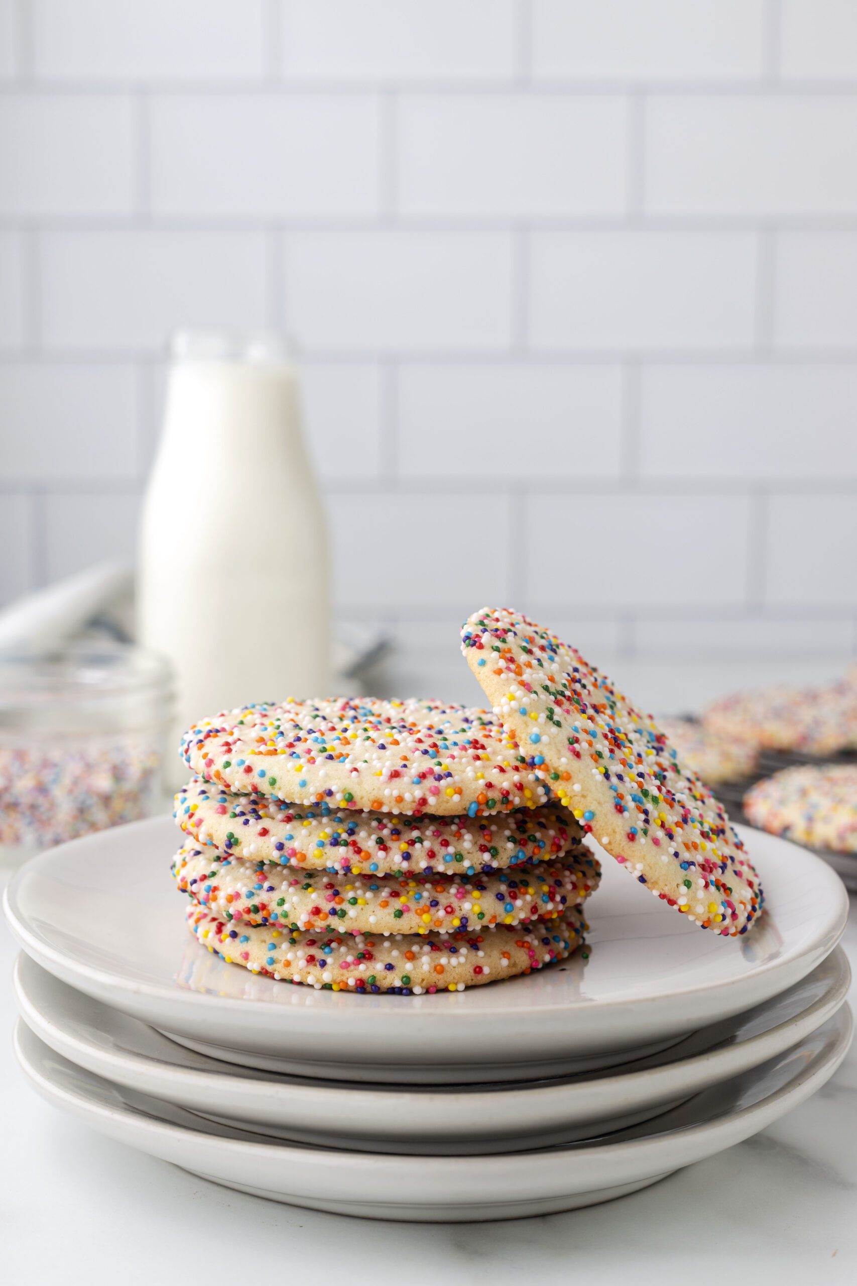 Rainbow Sprinkle Cookies