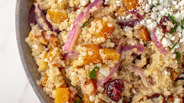 Harvest Butternut Squash Quinoa Salad