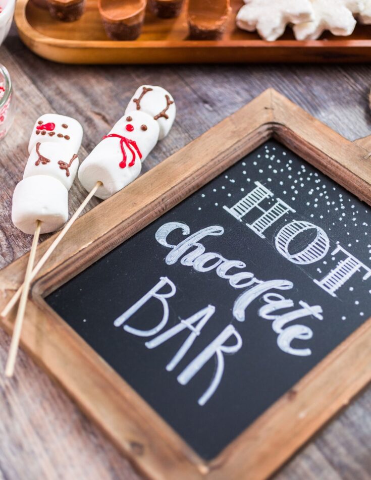 Hot Chocolate Bar Ideas (with Printable Checklist!)