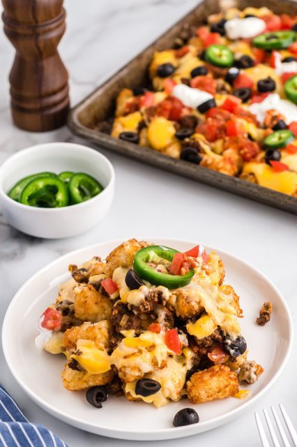 Totchos (Tater Tot Nachos)