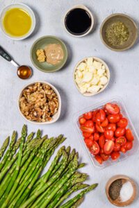 Cold Asparagus Salad with Tomatoes