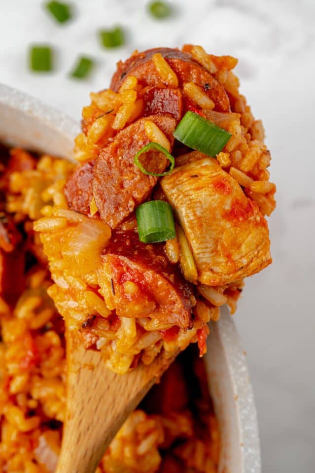 Chicken and Smoked Sausage Jambalaya Recipe