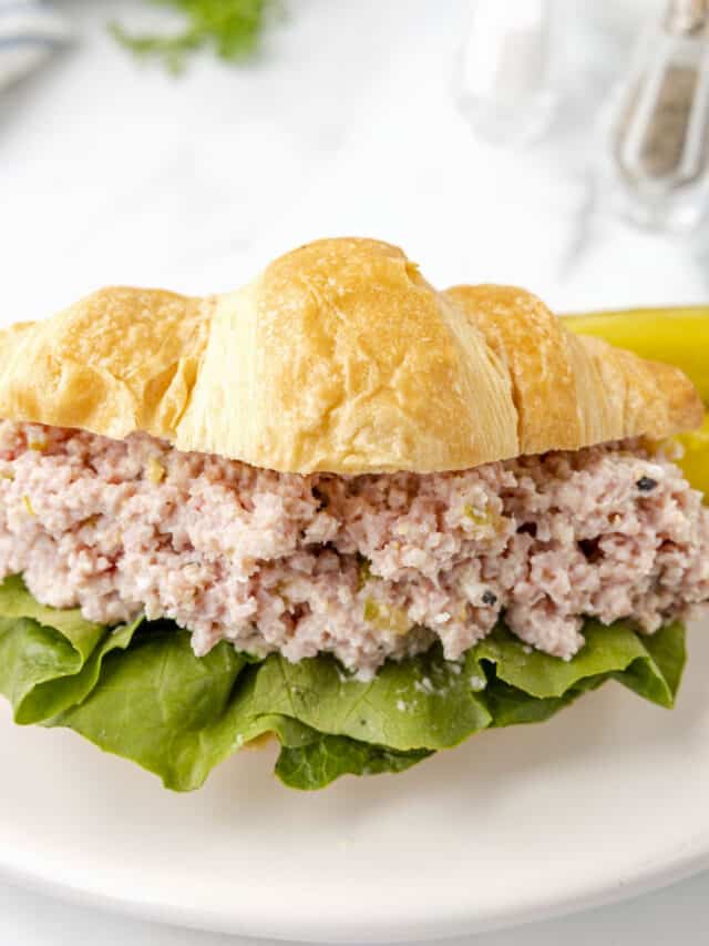 Old Fashioned Ham Salad Recipe Story - This Farm Girl Cooks