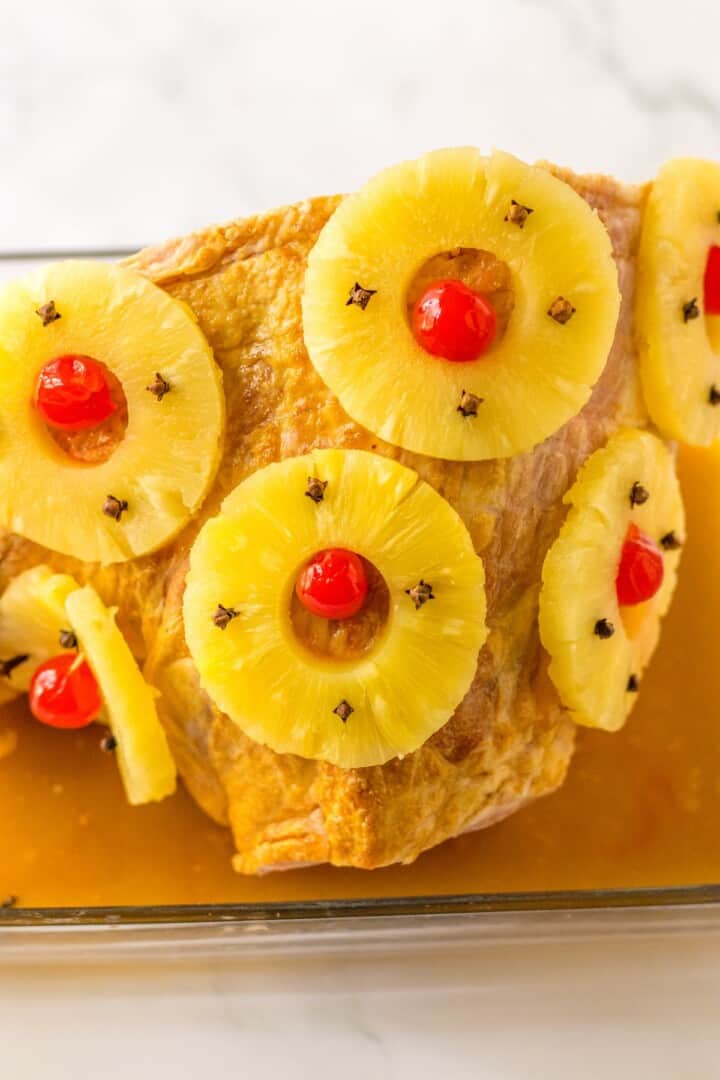 Pineapple Honey Glazed Ham