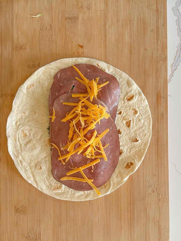 Easy Roast Beef Wraps