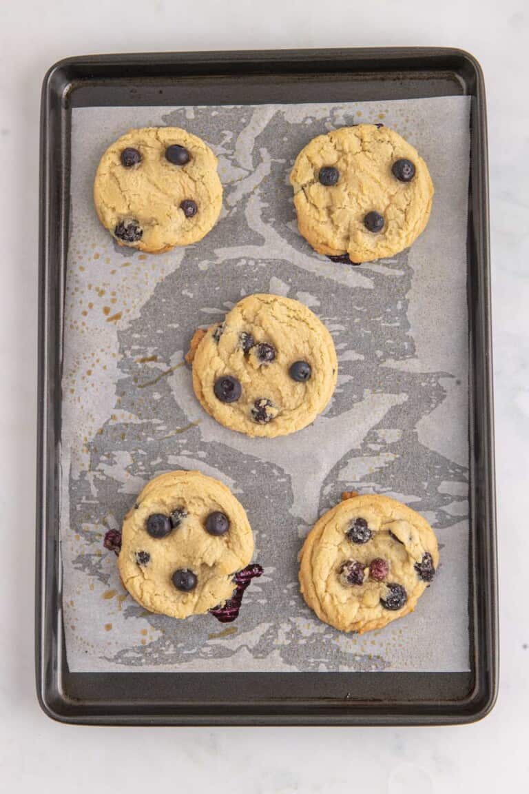 Soft Blueberry Cookies
