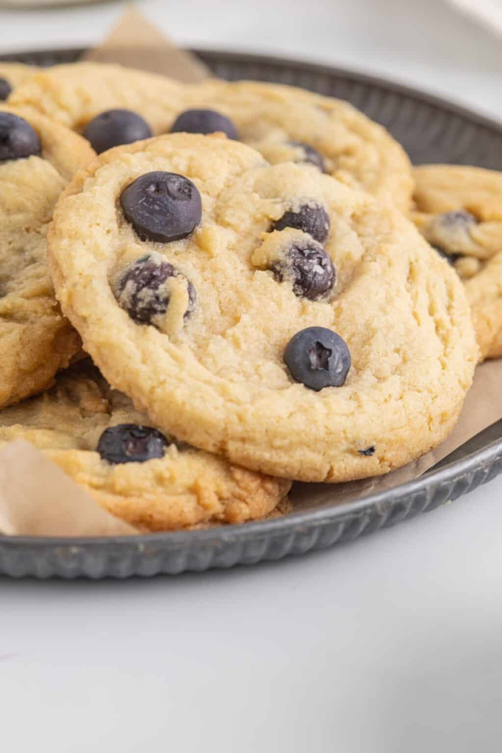 Soft Blueberry Cookies