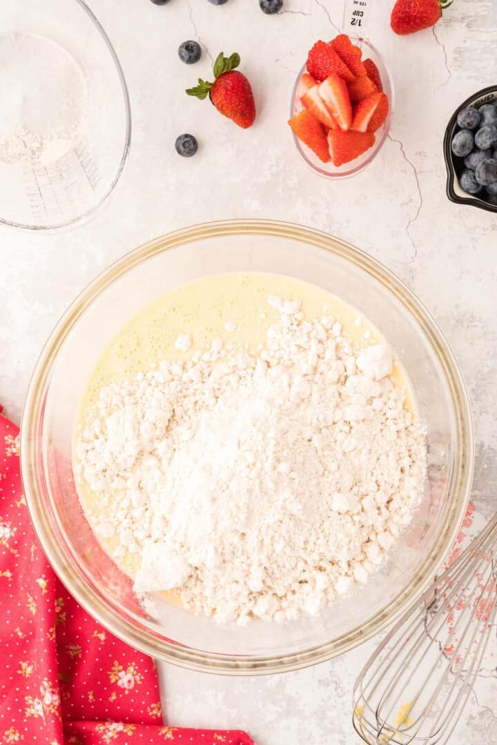 Sheet Pan Pancakes from Mix