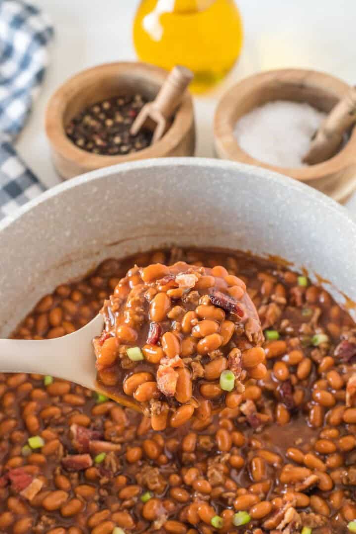 Hearty Hamburger Baked Beans