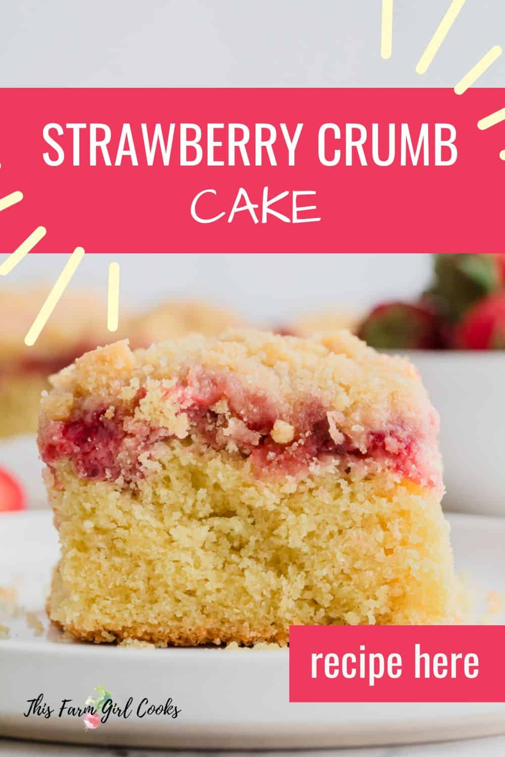 Strawberry Crumb Cake