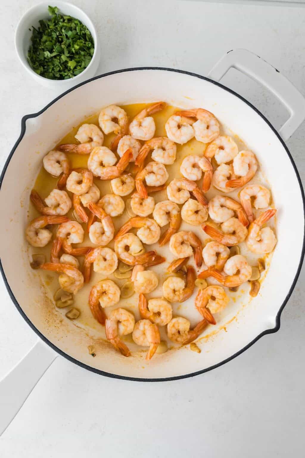Simple Shrimp with Garlic Sauce
