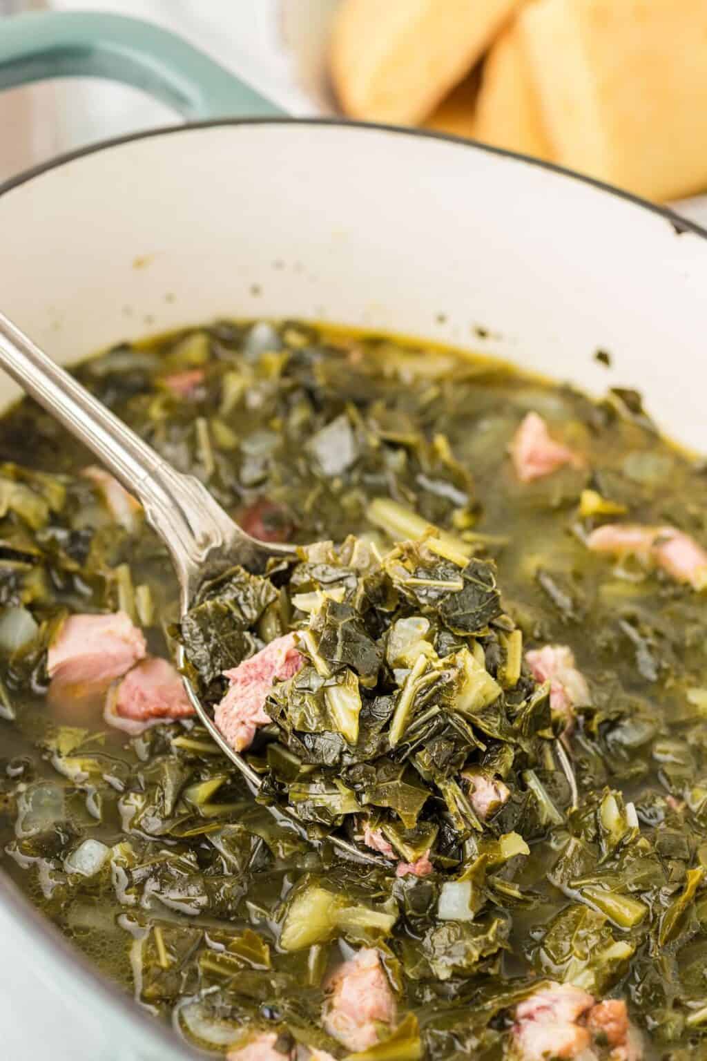 Easy Southern Style Collard Greens (with Frozen Collards!)
