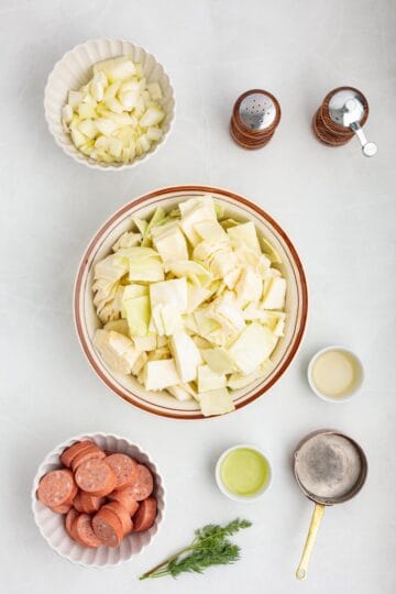 Kielbasa and Cabbage Skillet (Easy One-Pan Dinner)