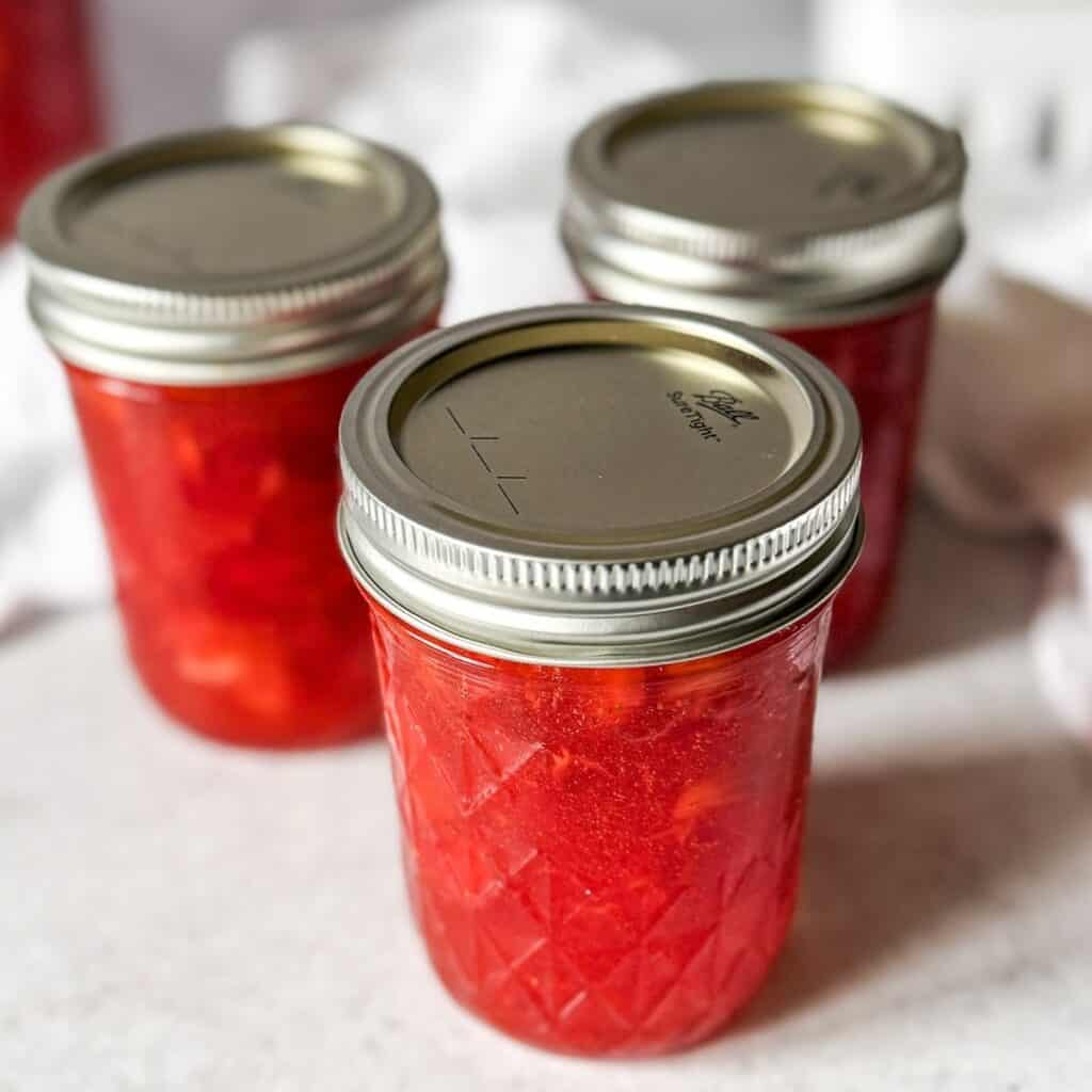 Easy Strawberry Freezer Jam (No Cook Recipe)